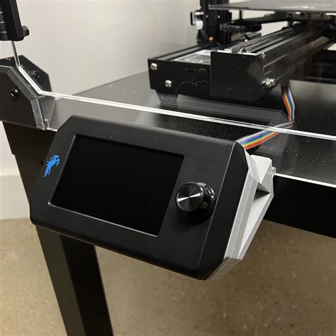 Ender 3 S1 And Ender 3 V2 Stock Lcd Screen Mount Customizable By 3d Sourcerer Download Free