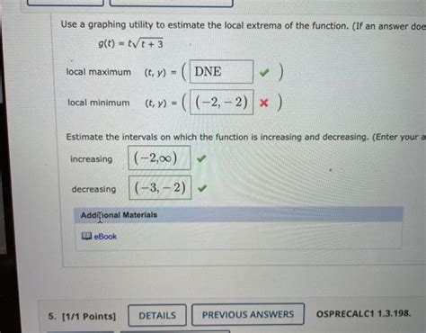 Solved Use A Graphing Utility To Estimate The Local Extrema