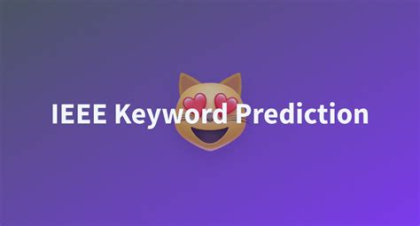 Ieee Keyword Prediction A Hugging Face Space By Nifulislam