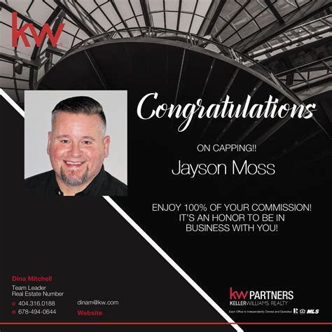 🌟 Congrats To Jayson Keller Williams Realty Partners