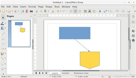 How To Draw Flowchart In LibreOffice Draw