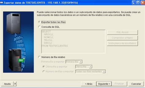 Cómo exportar e importar datos de tablas de AS mediante iSeries Navigator