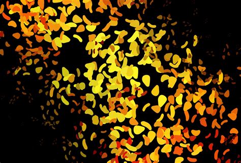 Dark Orange Vector Background With Abstract Forms 3181622 Vector Art At Vecteezy