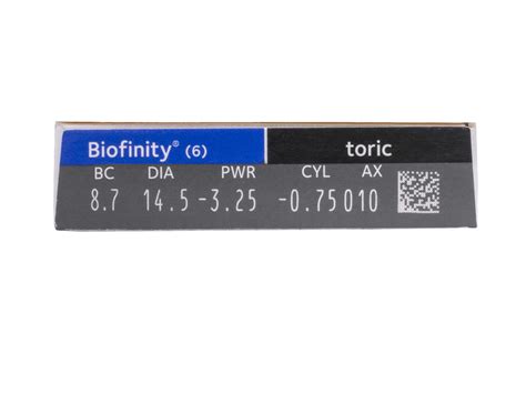 Biofinity Toric Silo Optical