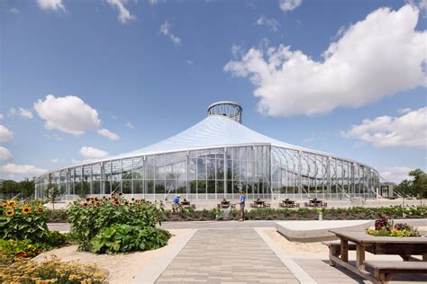 Kpmb Creates Horticultural Centre With Roof Informed By Fibonacci Spirals