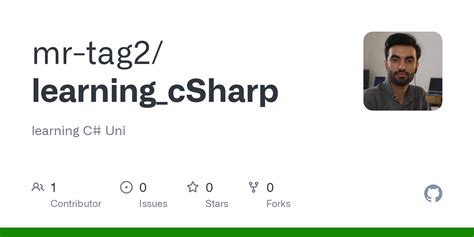 Github Mr Tag2learningcsharp Learning C Uni