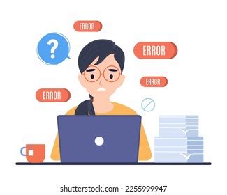 Developer Sitting Front Laptop Computer Screen Stock Vector Royalty Free Shutterstock