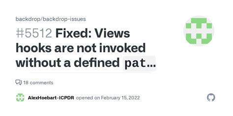 Fixed Views Hooks Are Not Invoked Without A Defined `path` In `hook