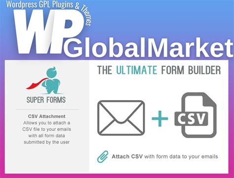 Super Forms Csv Attachment Wordpress Gpl Plugin And Theme Market