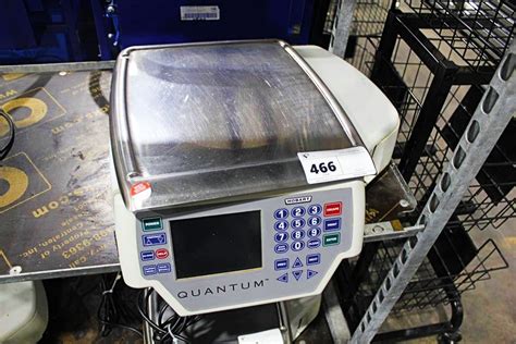 Lot 466 Hobart Quantum Scale Printer Vision Equipment