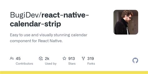 GitHub BugiDev React Native Calendar Strip Easy To Use And Visually Stunning Calendar