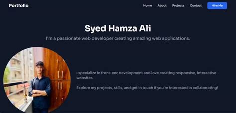 Hamza Ali On Linkedin Webdevelopment Nextjs Frontenddeveloper