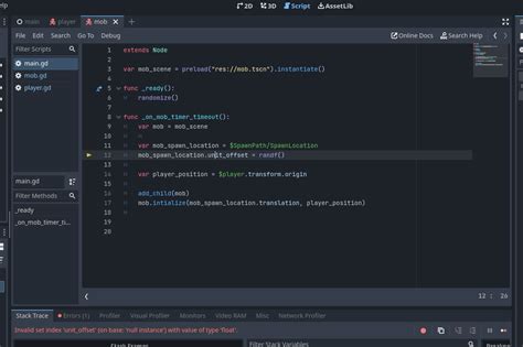 timer error r godot