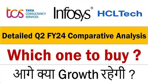 tcs vs infosys vs hcl tech q2 fy24 results comparative analysis tcs