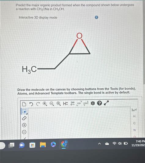 Solved Predict the major organic product formed when the | Chegg.com