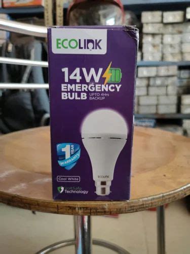 Cool White Ecolink 14w Emergency Bulb At ₹ 450piece In Cuttack Id