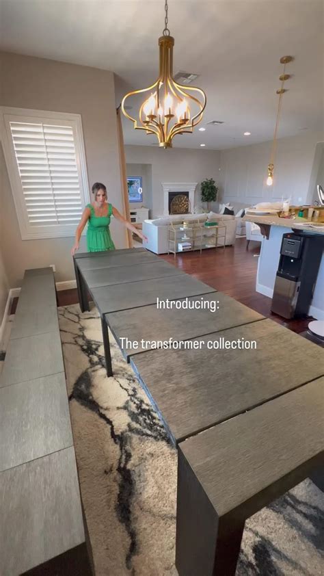 Foldable Transforming Table 🥰a Must Have Home Interior Design Home