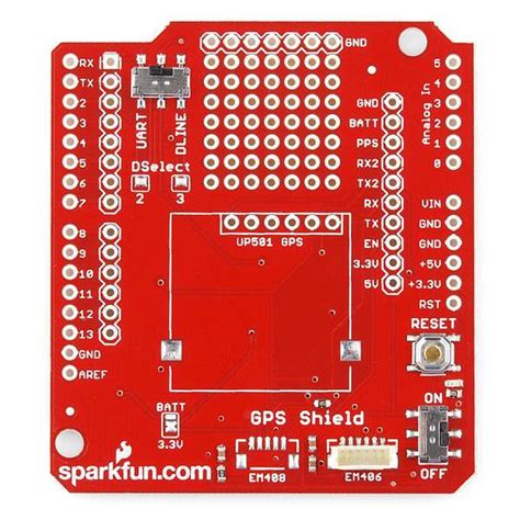Gps Shield Thaieasyelec Electronic For Embedded System จำหน่าย Arduinoraspberry Pi