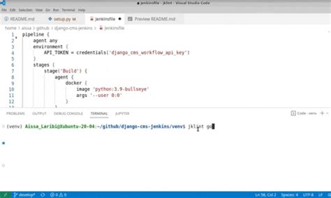 GitHub Aissa Laribi Jklint A Jenkinsfile Linter CLI Saving Time Linting Jenkinsfiles By Only