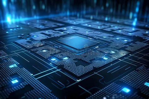 Diy Electronic Nano Board With A Microcontroller On Esp10 Stock Vector Illustration Of Diode