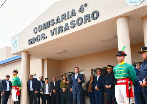 Valdés Inauguró Dos Nuevas Comisarías En Virasoro Latina Corrientes
