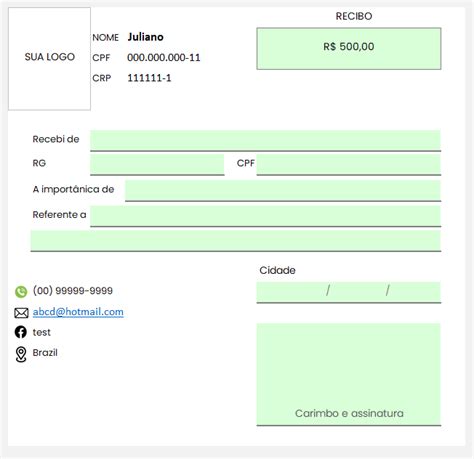 Modelo de recibo o que é e como fazer Explore a adrenalina das