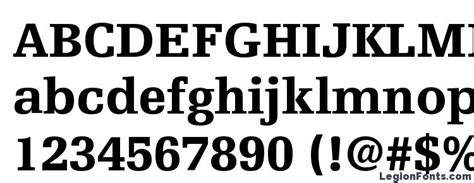 Egyptienne F Lt Black Font Download Free Legionfonts