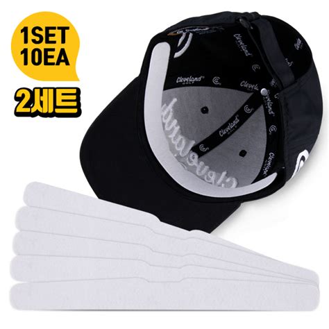 핫딜 카시야 모자 땀흡수패드 블랙에디션 2세트 총20개 딜팡 골프용품 전문쇼핑몰