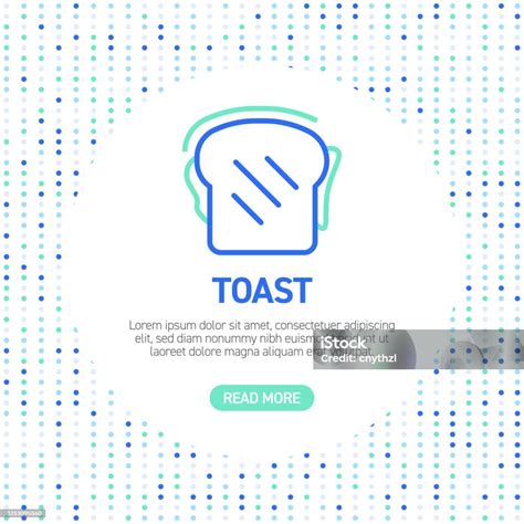 토스트 라인 아이콘 패턴이 있는 간단한 윤곽선 기호 아이콘 0명에 대한 스톡 벡터 아트 및 기타 이미지 0명 건강한 생활방식 건강한 식생활 Istock