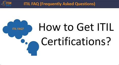 How To Get Itil Certifications Itsm Docs Itsm Documents And Templates