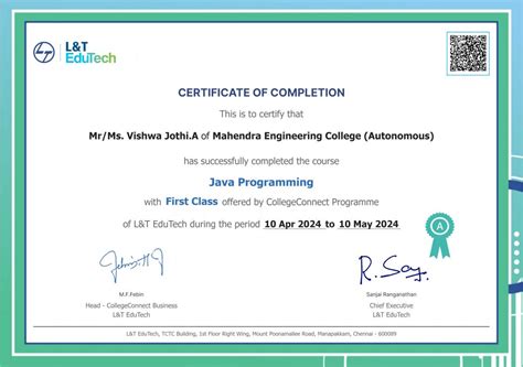 Vishwa Jothia On Linkedin Java Programmingcertificate