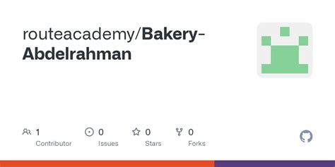 github routeacademy bakery abdelrahman