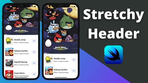 Swiftui Stretchy Header Tutorial 2021 Xcode 12 Swiftui 20 Ios Development Youtube