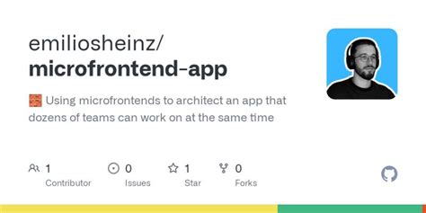 Emilio Heinzmann On Linkedin Github Emiliosheinzmicrofrontend App