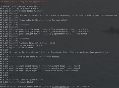 Failed On Running Npx Cypress Verify · Issue 112 · Cypress Iocypress