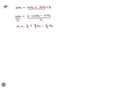 solved use parametric equations to describe the solution set of the
