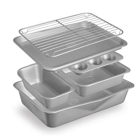 Gotham Steel Gray Steel Bakeware Set 8104 At