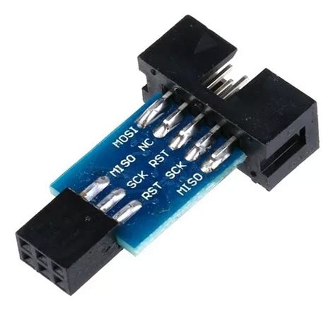 Módulo Adaptador Usbasp Avrisp Para Arduino Atmel Avr Atmega Mercadolivre