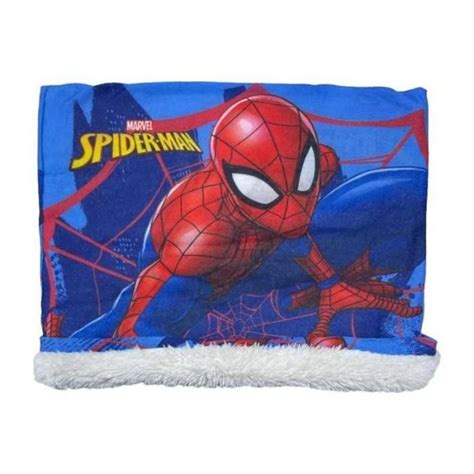 Spiderman Spider Man Marvel Disney Cache Cou Snood Tour De Cou Tres Chaud Neuf Bleu