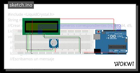 LCD Wokwi ESP32 STM32 Arduino Simulator