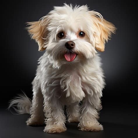 Premium Ai Image Cute Poodle Dog