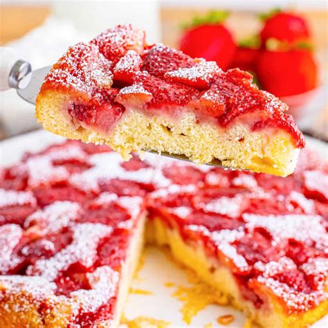 Strawberry Upside Down Cake The Country Cook