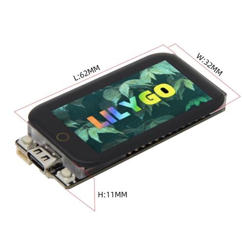 Lilygo T Display S3 Touch Esp32 S3 Mit 19inch Touchdisplay