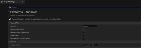 Unreal Engine 5 Packaging Windows Sdk