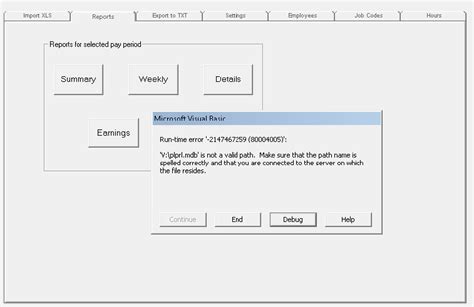 Error After Upgrade From MS Access To Tek Tips