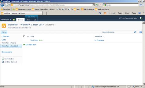 Walkthrough Creating A Simple Sequential Workflow With A Custom Task