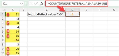 How To Count Unique Values In Excel Quickest Easiest Ways Master