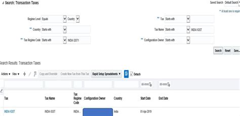 Oracle Application S Blog Chapter Oracle Fusion Tax Implementation