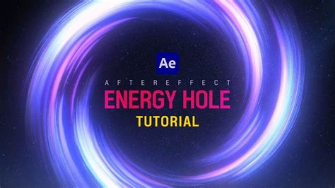After Effects Circle Energy Hole Effect Tutorial l 에너지 서클 이펙트 - 2025 | 모션 디자인, 에너지, 서클