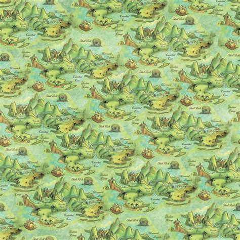 Neverland Map Printable